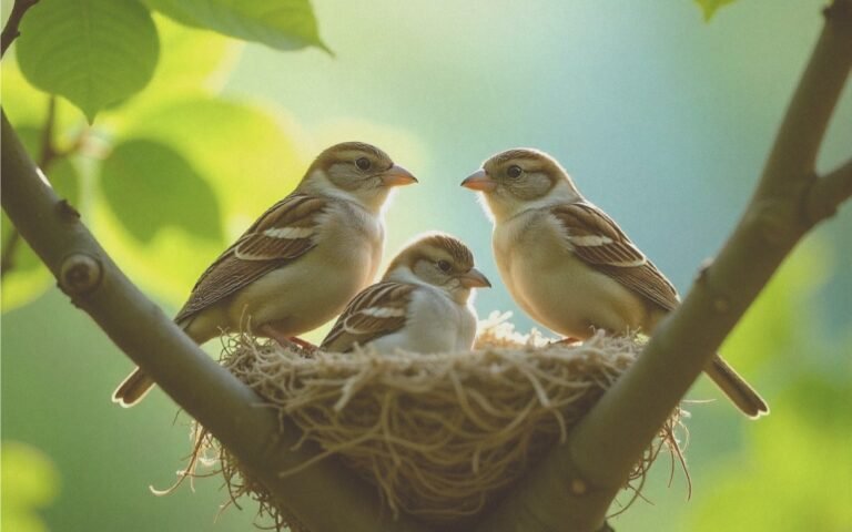 House Sparrow Eggs and Reproduction