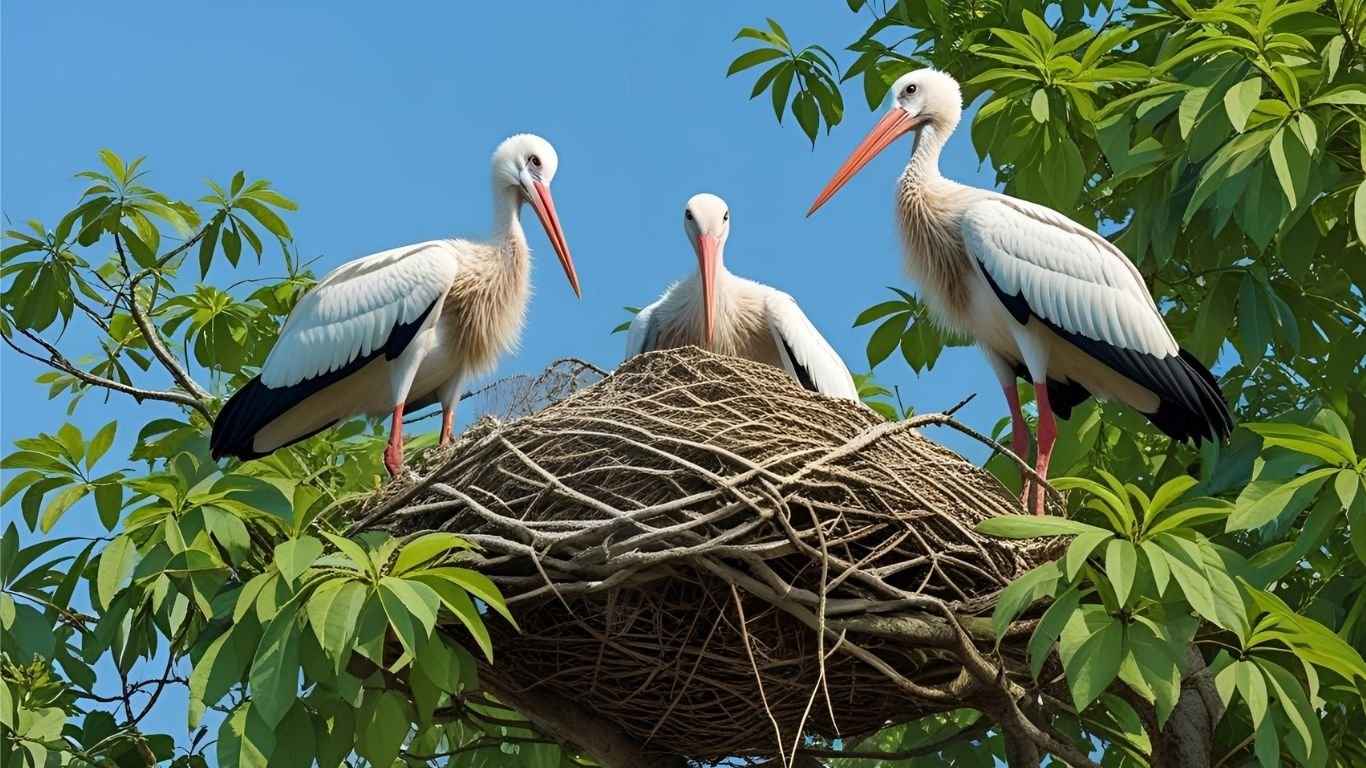 Are White Stork Birds Dangerous Interaction With Humans