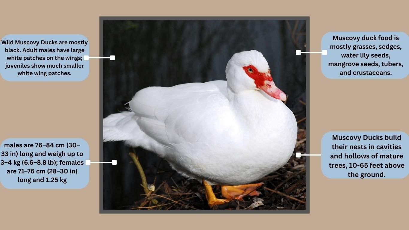12 Types of Muscovy Ducks: Colors, Habitat, Behaviors & ID
