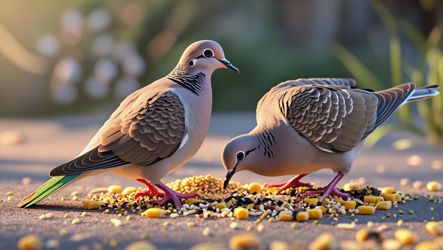 What Do Mourning Doves Eat? Guide to Their Diet