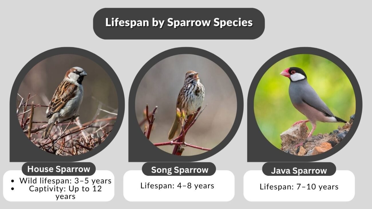 How Long Do Sparrows Live and Where They Live