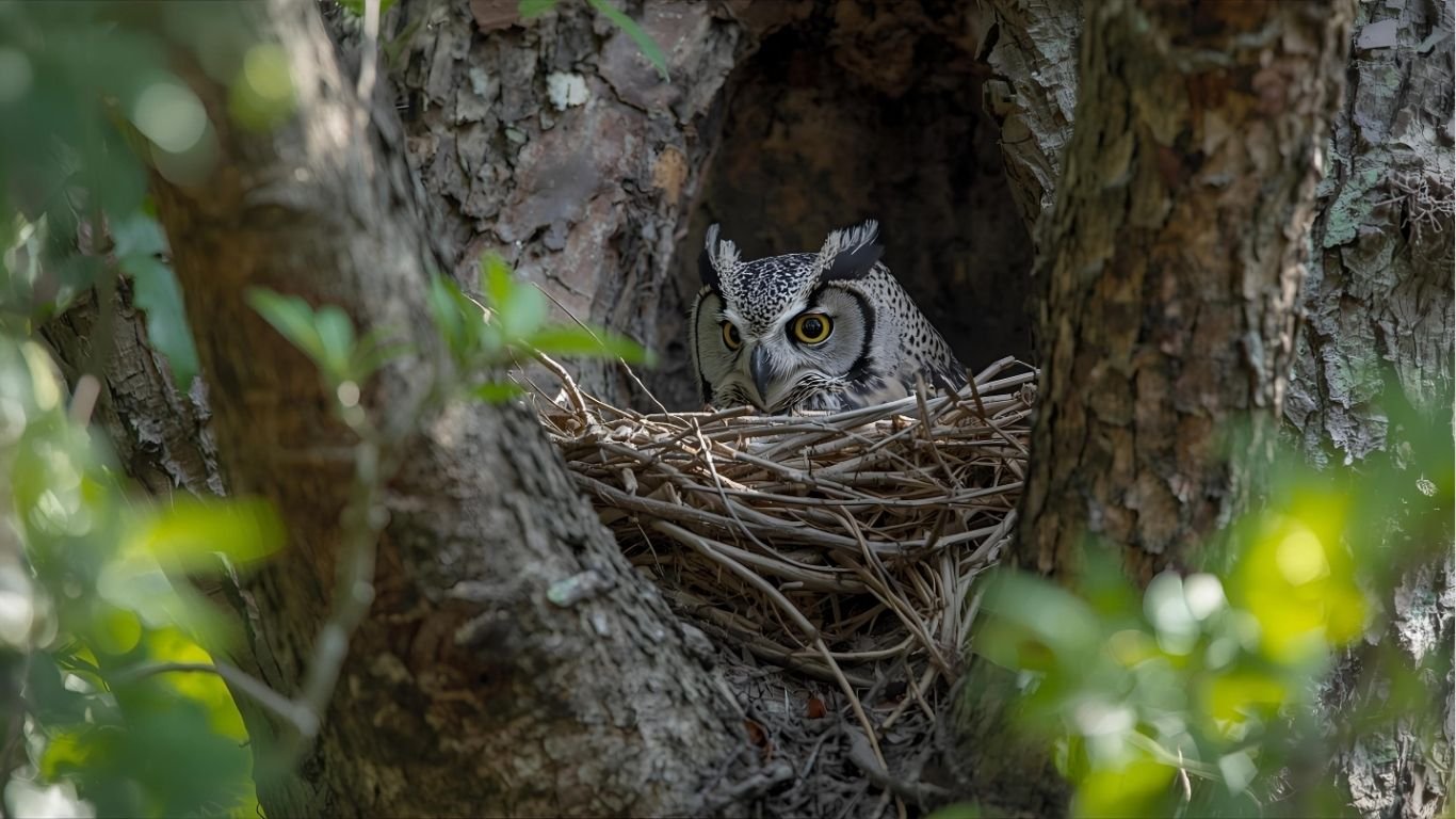 Great Horned Owl Nest: Location, Habits, and Nesting Box Guide
