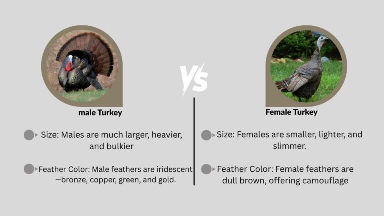 Male vs Female Turkey: Key Differences Identifications
