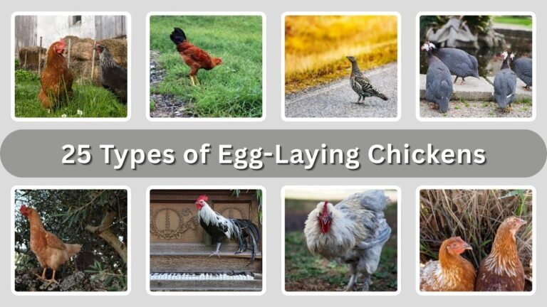 25 Types of Egg-Laying Chickens (Layers): Identification with Pictures